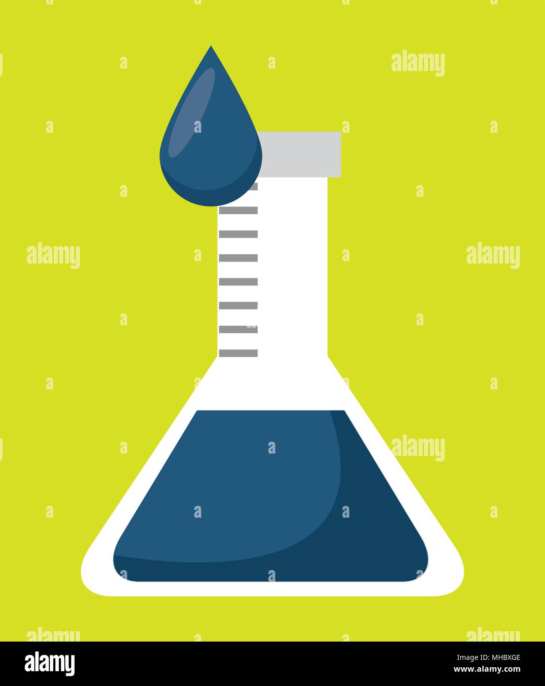 test tubes design, vector illustration eps10 graphic Stock Vector Image ...