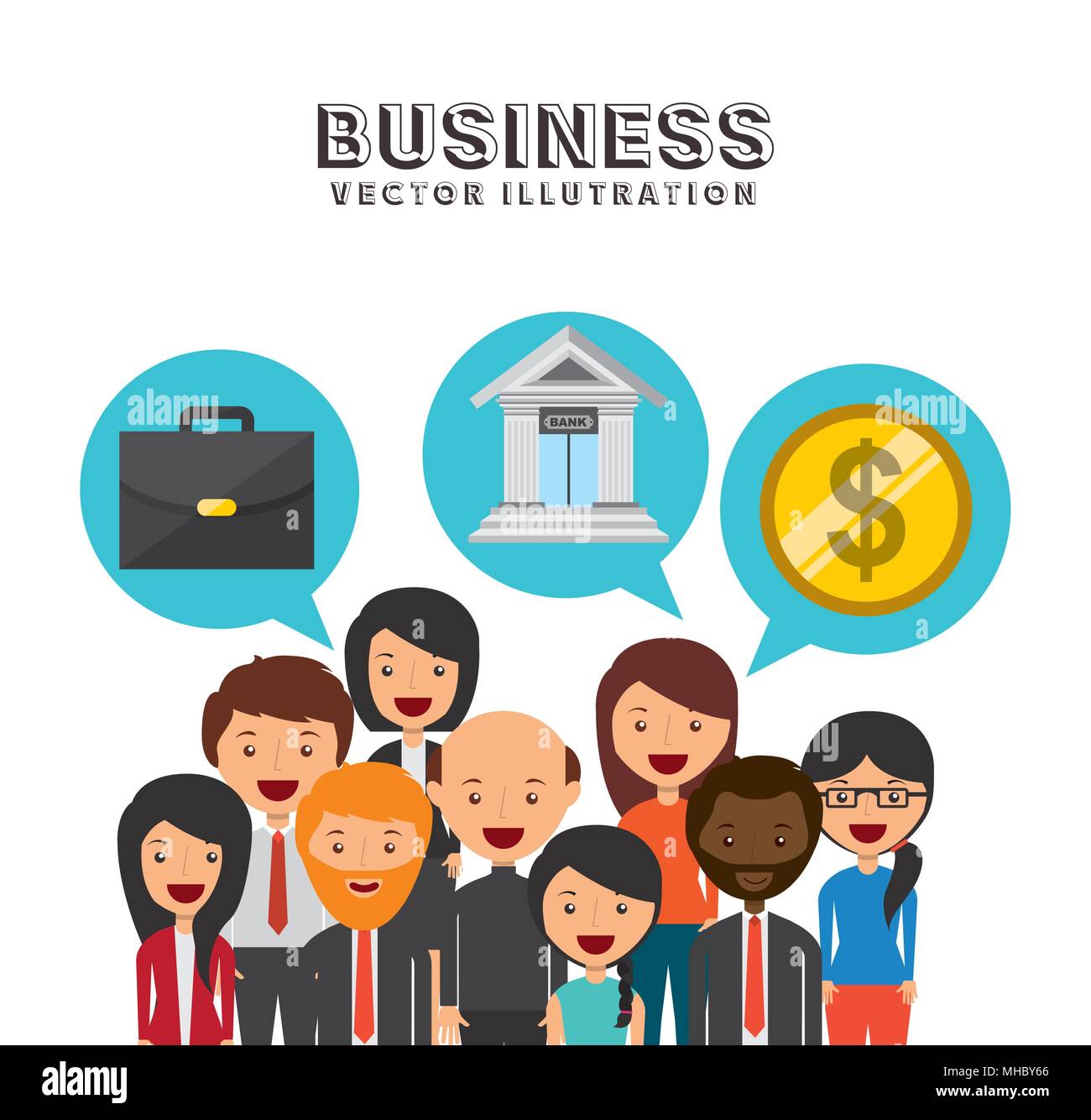 Community bank building Stock Vector Images - Alamy
