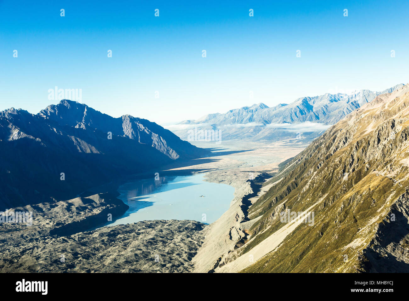 Mount Cook, New Zealand. Amazing Place Stock Photo - Alamy