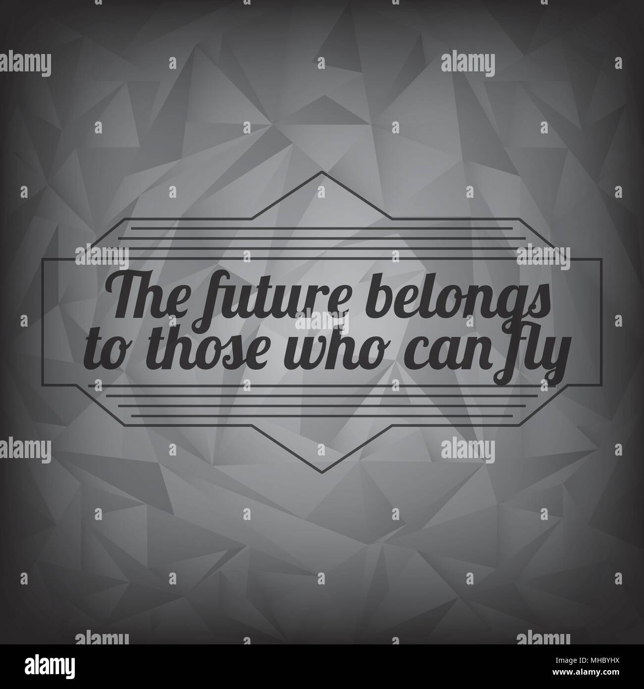 motivational message design, vector illustration eps10 graphic Stock ...