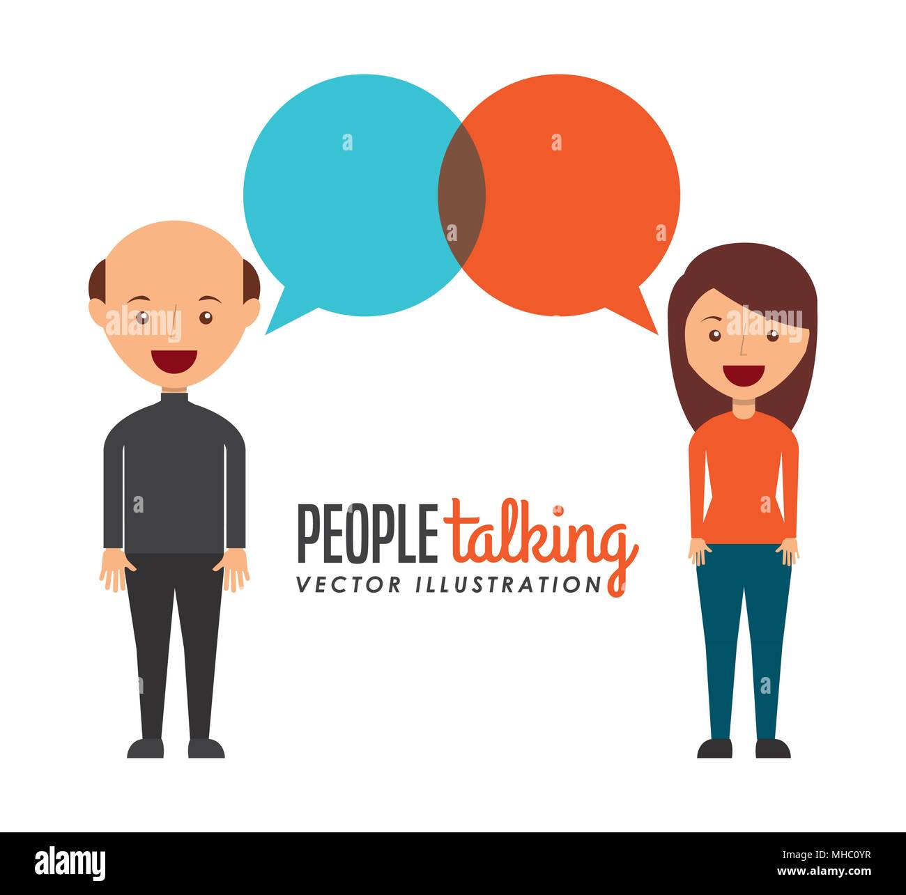 Silhouette business people meeting infographic Cut Out Stock Images ...