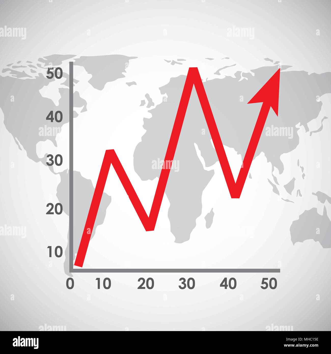 stock exchange design, vector illustration eps10 graphic Stock Vector ...