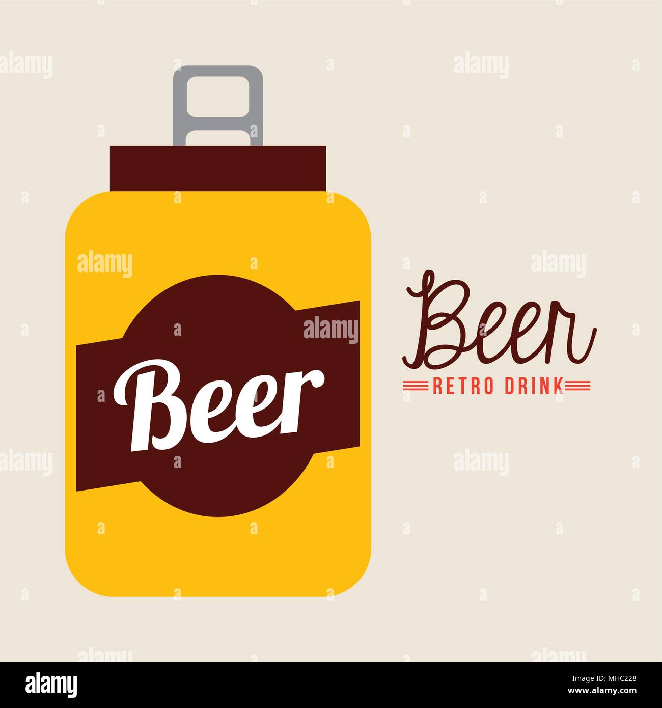 1950s beer label hi-res stock photography and images - Alamy