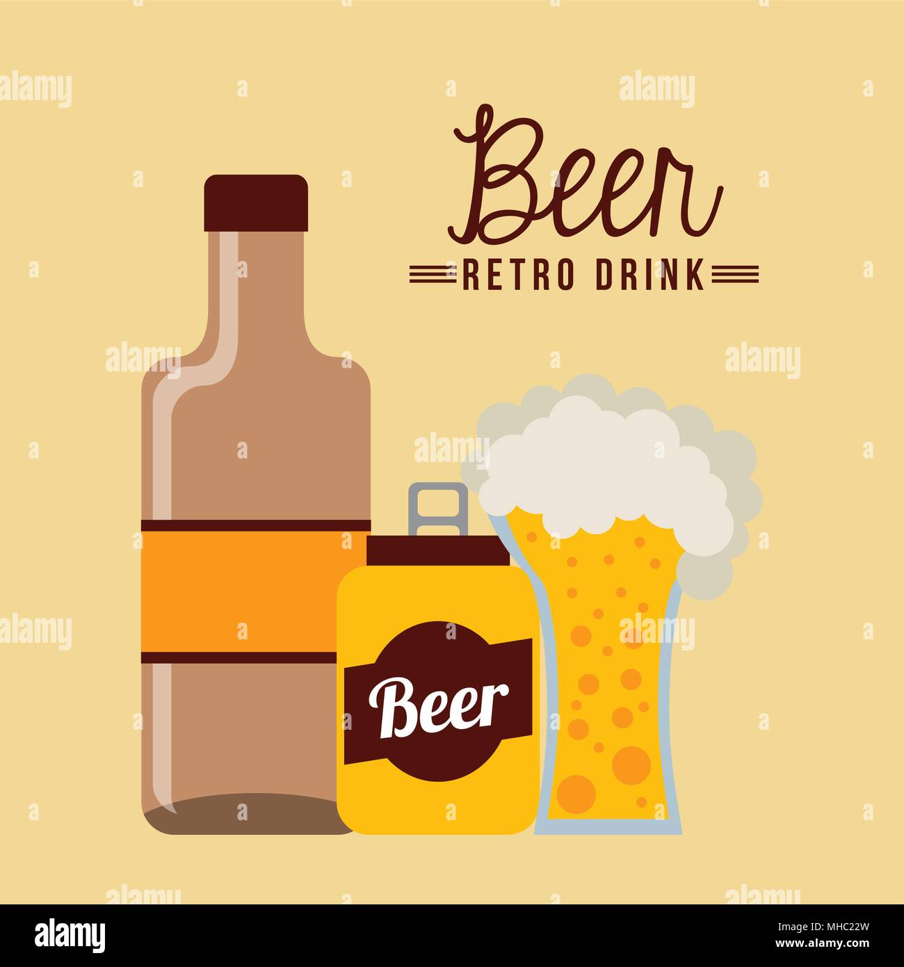 1950s beer label hi-res stock photography and images - Alamy