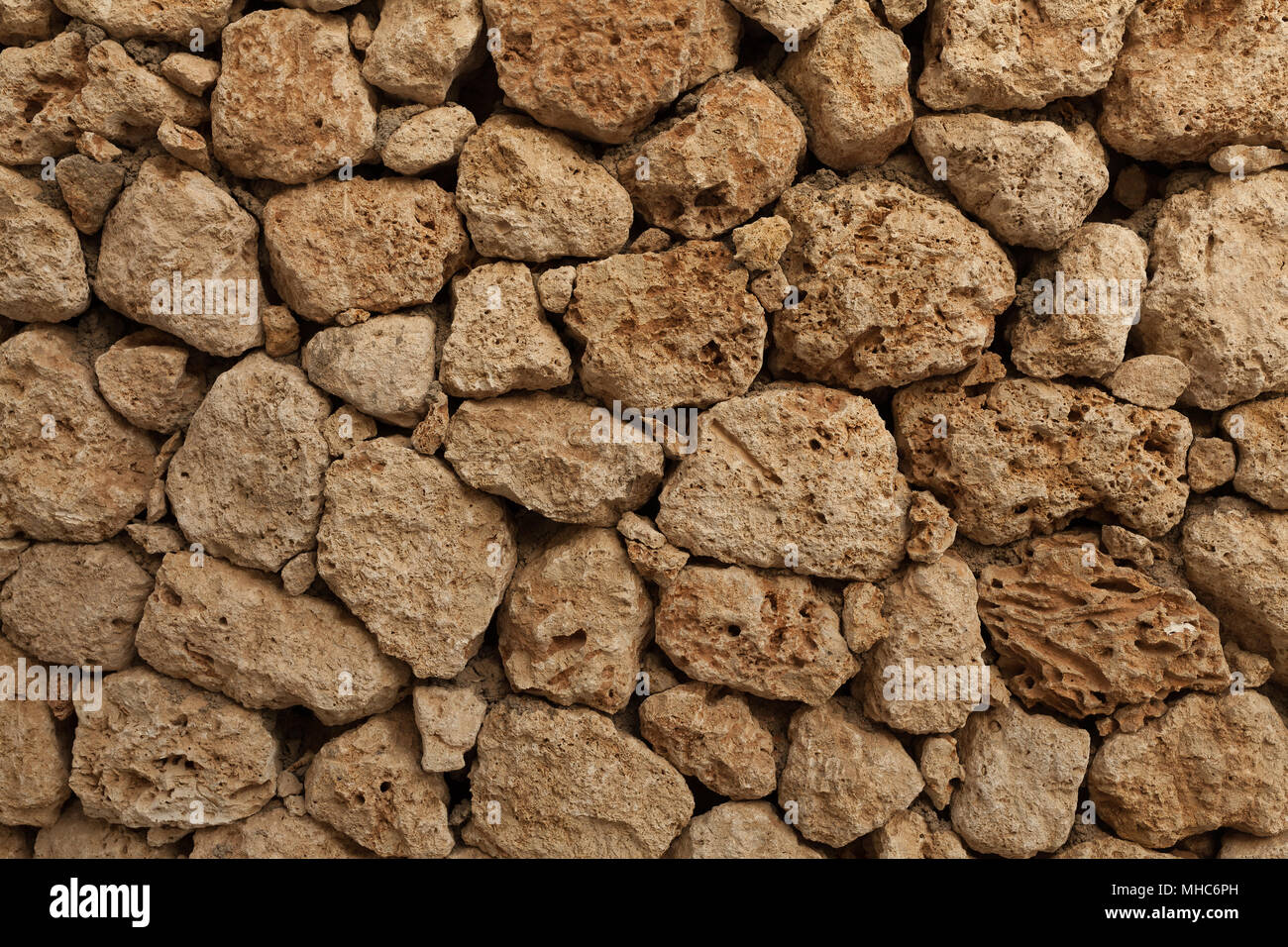 big stone wall background horizontal image close up Stock Photo - Alamy