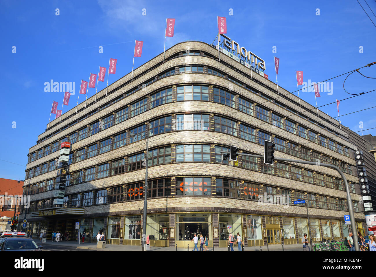 Famous department store Wertheim / Powszechny Dom Towarowy was the ...