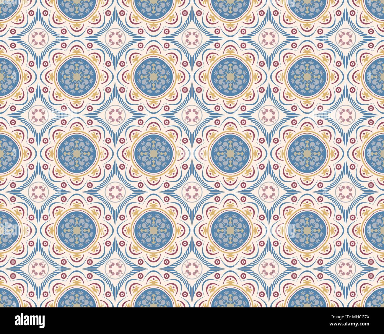 Decorative Seamless Tiles Stock Vector Image & Art - Alamy