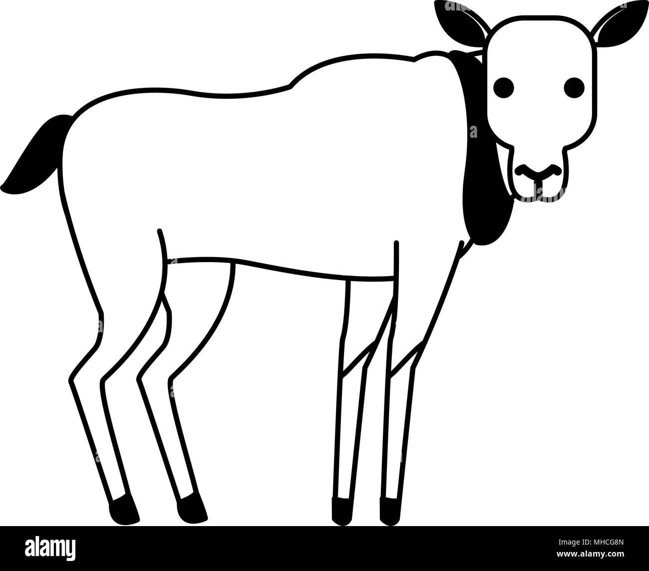 Bison animal baby Stock Vector Images - Alamy