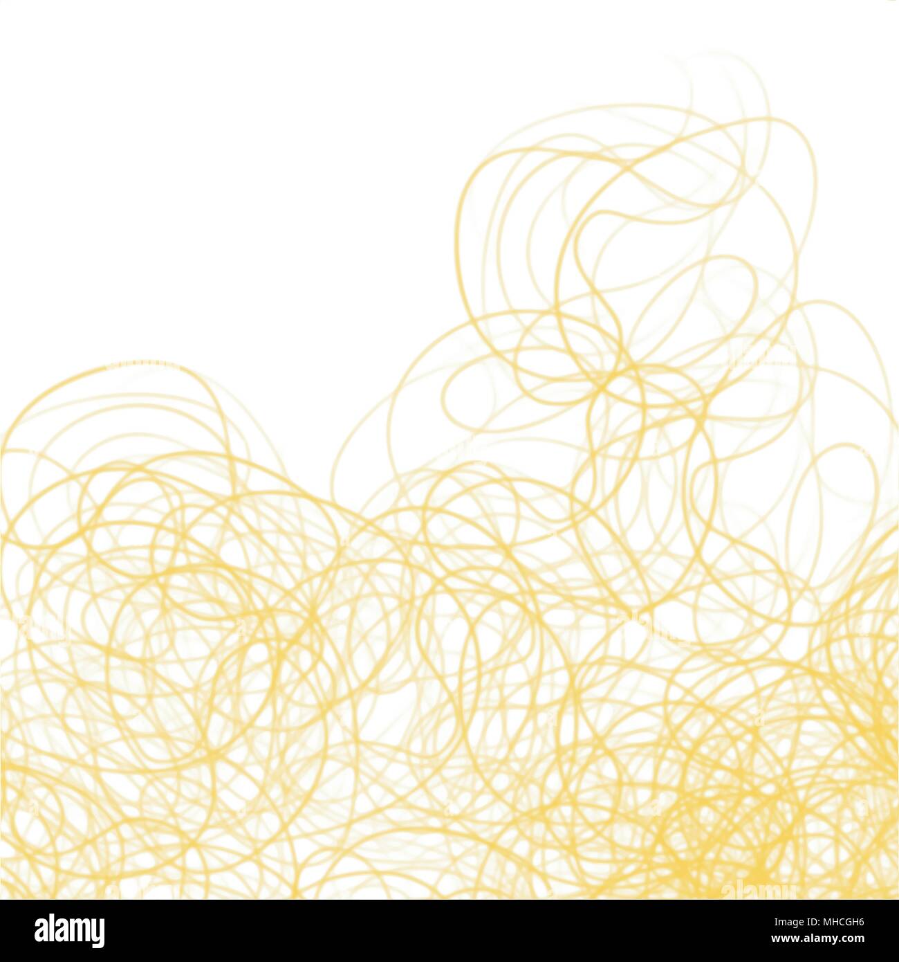 golden yellow hand drawn watercolor scribble loop background pattern ...