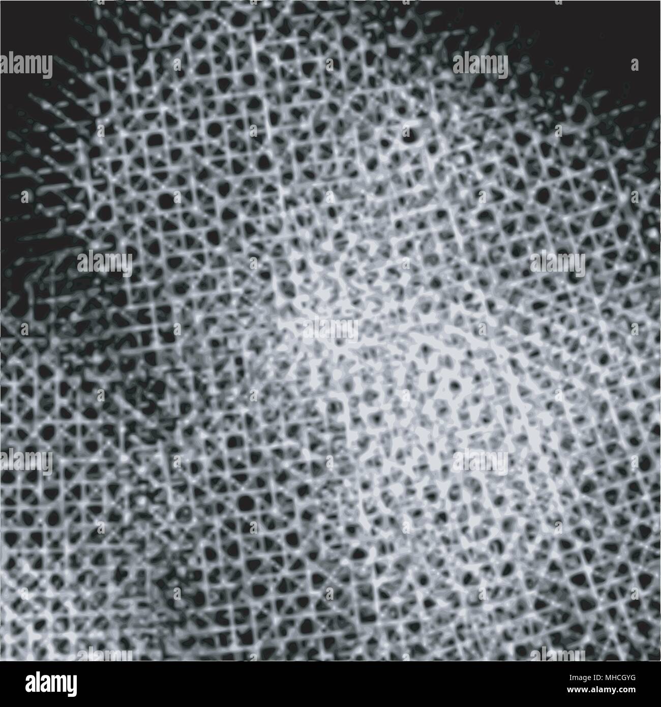 black and white watercolor mesh background pattern, vector illustration ...