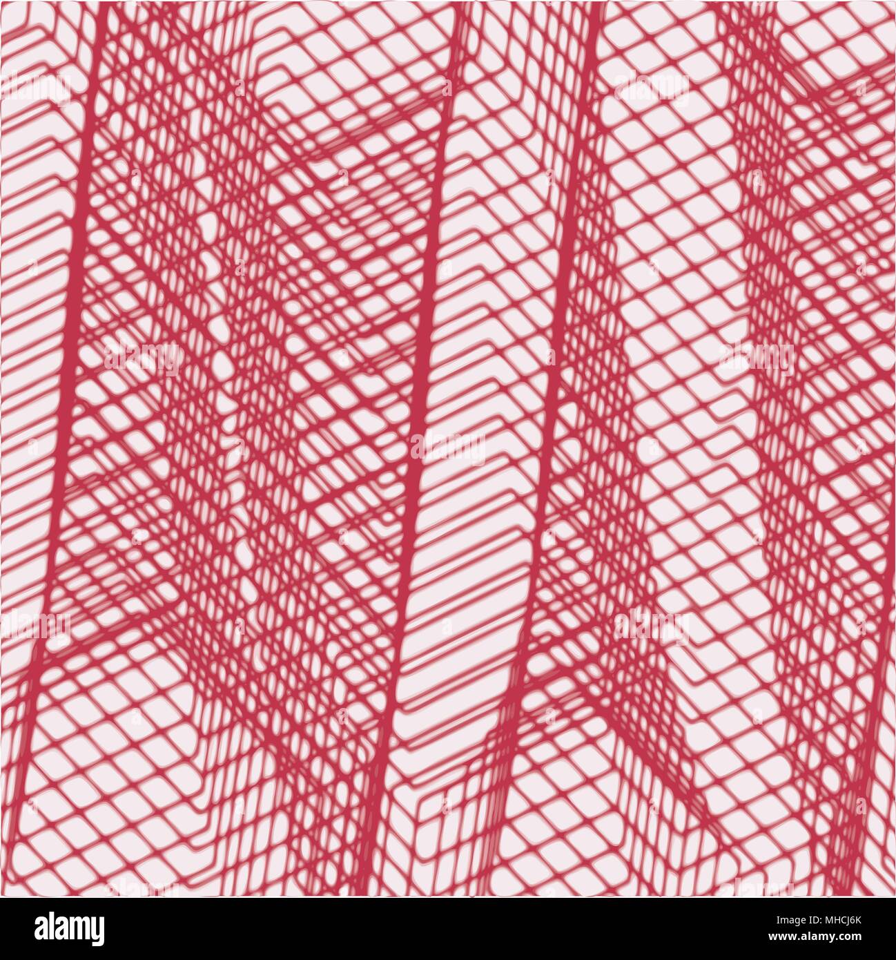red watercolor veil grid background pattern, vector illustration Stock ...