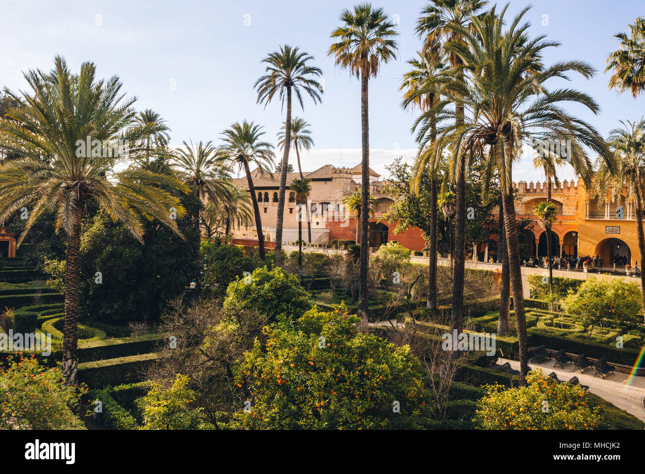 Sevilla moorish architecture hi-res stock photography and images - Alamy