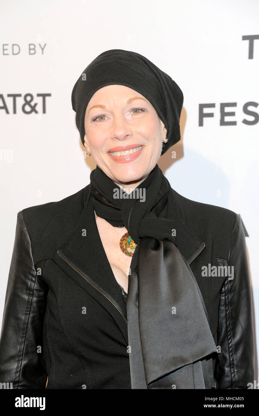 New York, NY - April 23, 2018: Marin Mazzie attends Tribeca Film ...