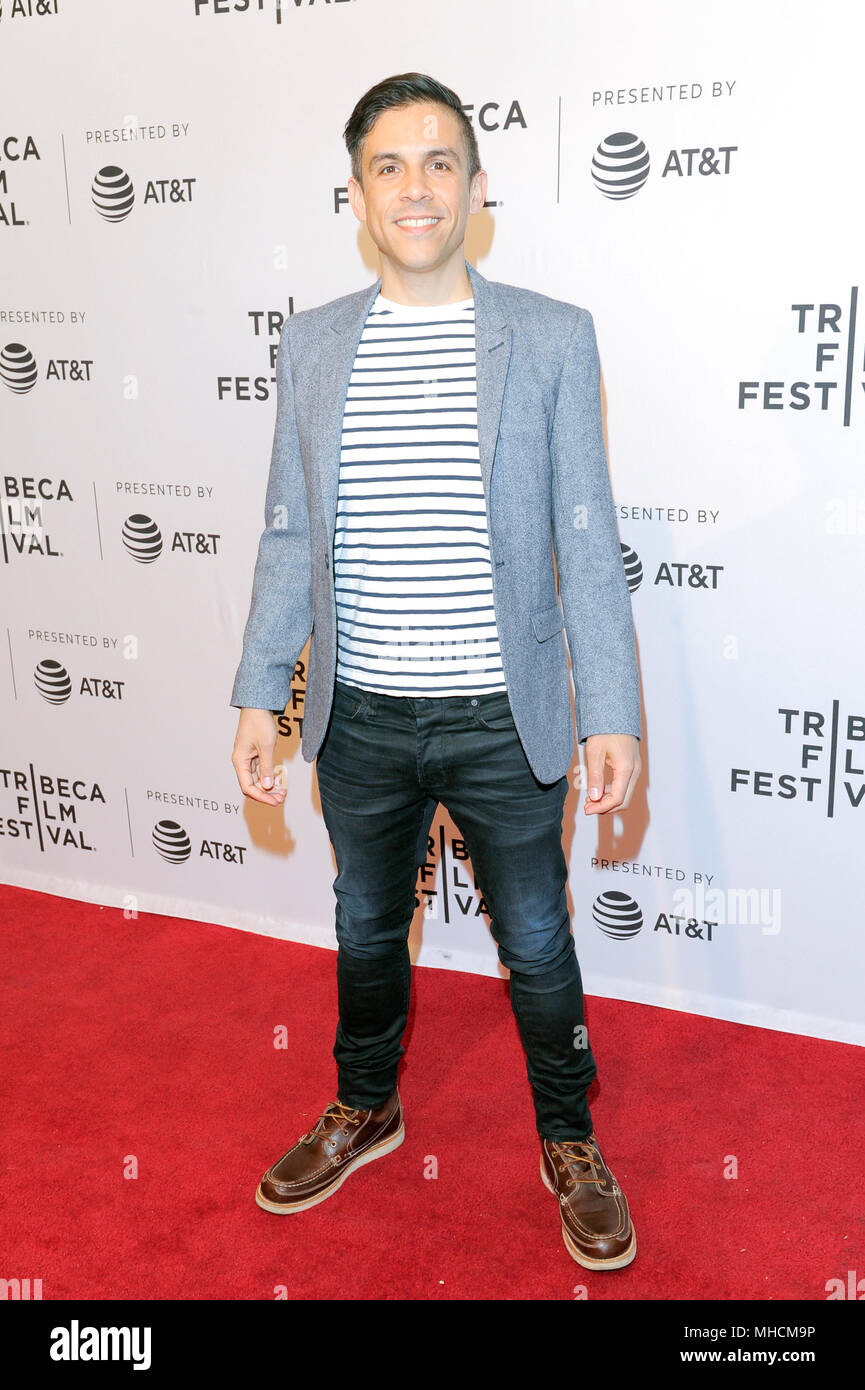 New York, NY - April 23, 2018: Matthew Lopez attends Tribeca Film ...