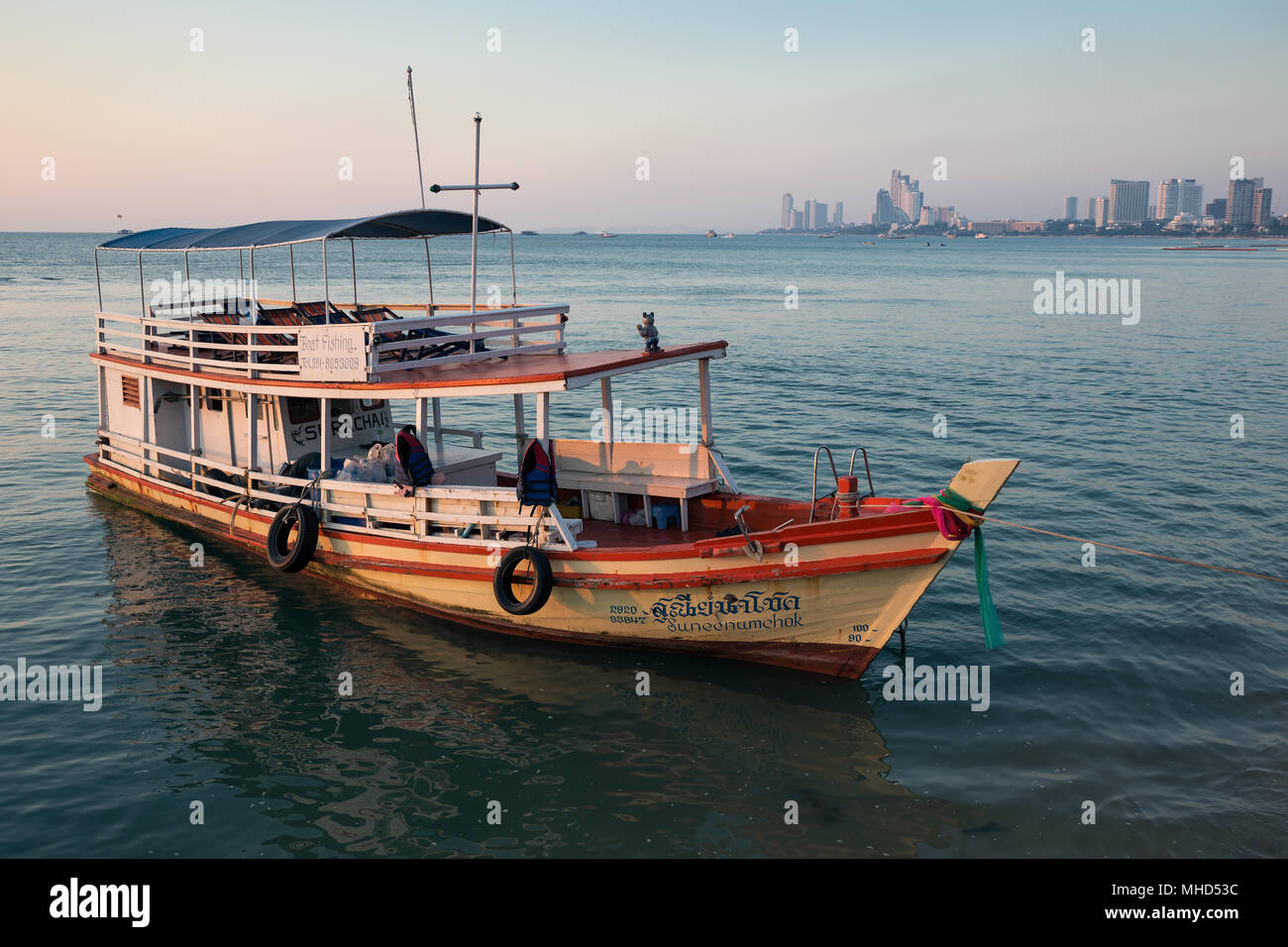 Pattaya fishing boat thailand hi-res stock photography and images - Alamy