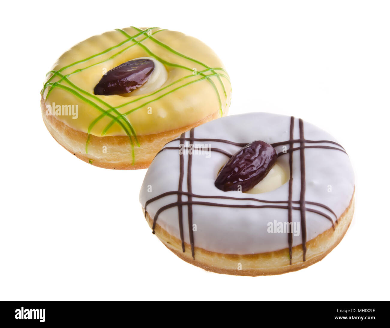 donut isolated on white background Stock Photo - Alamy