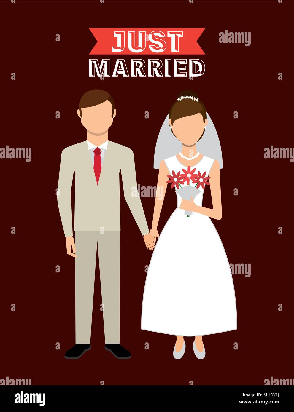 Traditional dress of married woman Stock Vector Images - Alamy