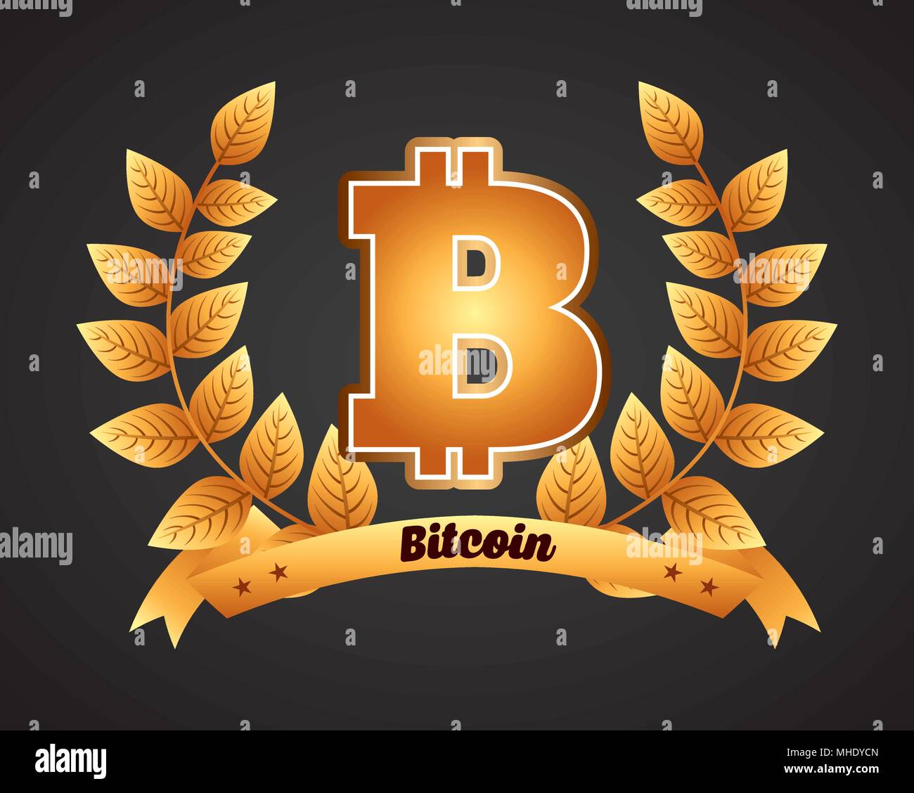 bitcoin symbol Stock Vector Image & Art - Alamy