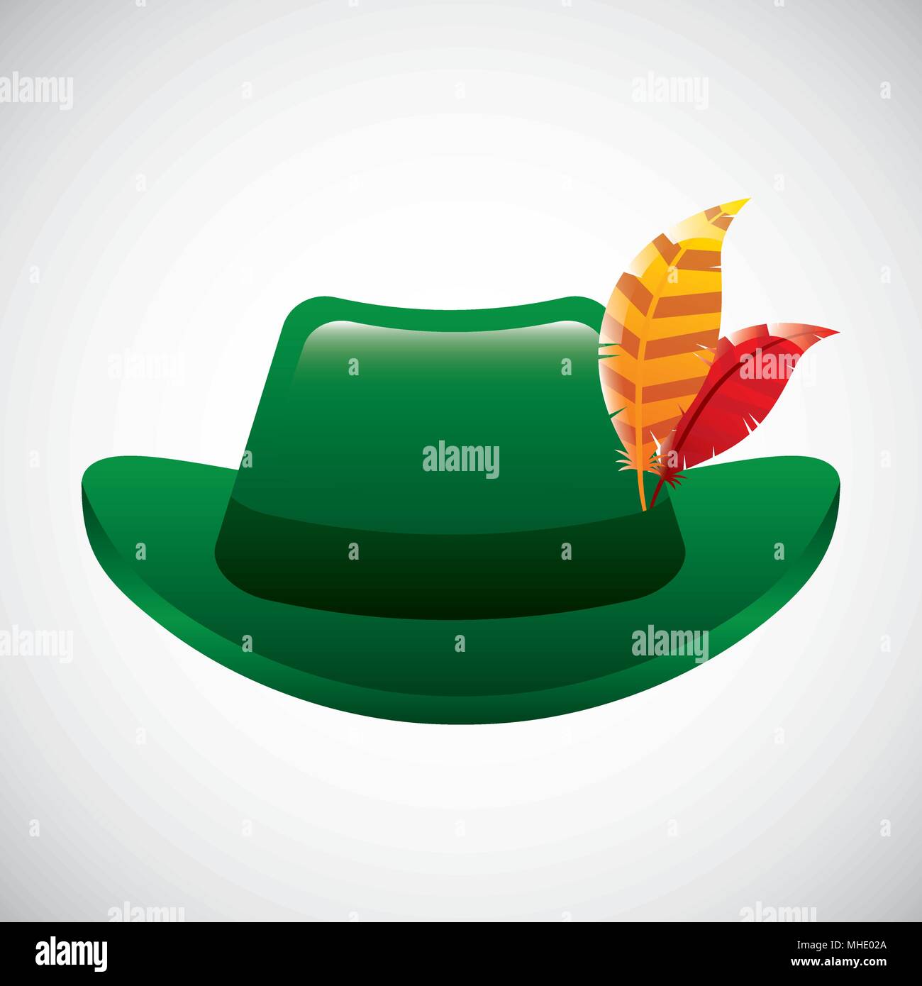 german typical hat Stock Vector Image & Art - Alamy