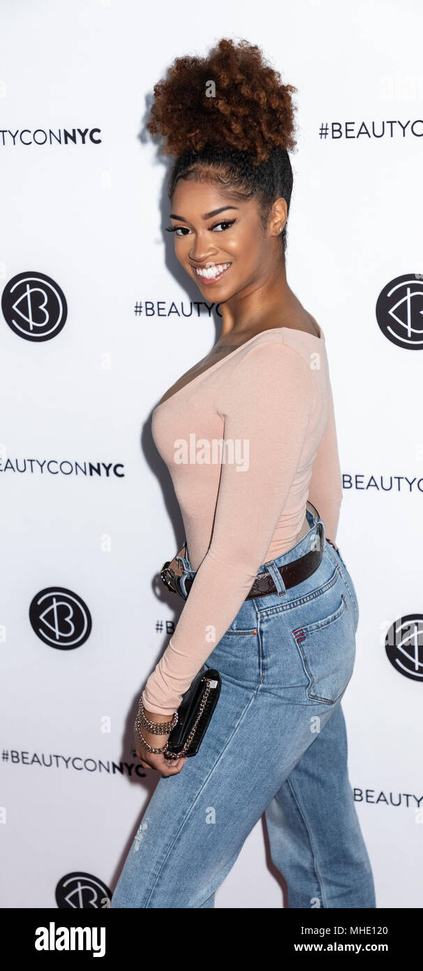 New York, NY, USA - April 21, 2018: Bri Hall attends Beautycon Festival ...