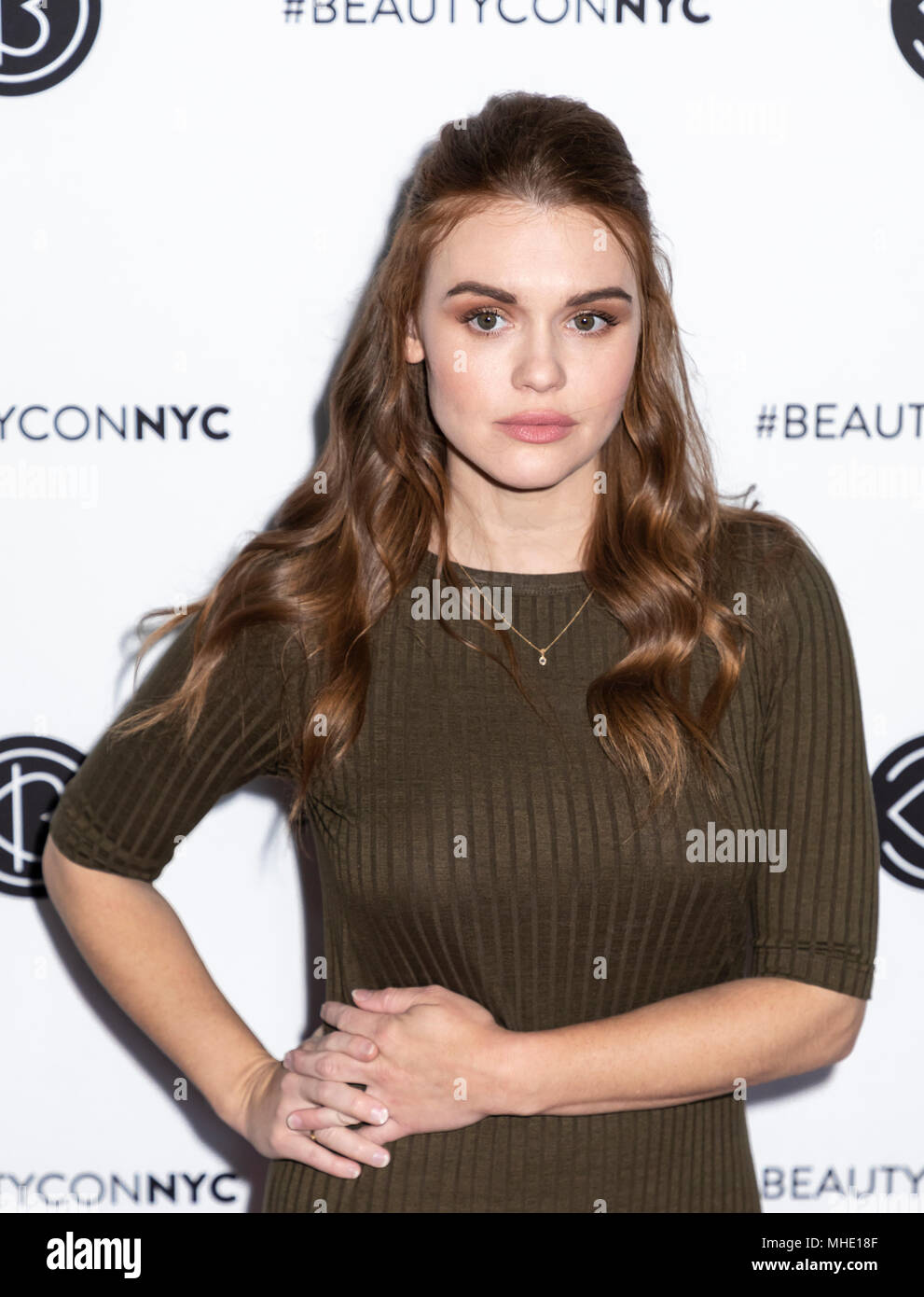 New York, NY, USA - April 21, 2018: Holland Roden attends Beautycon ...