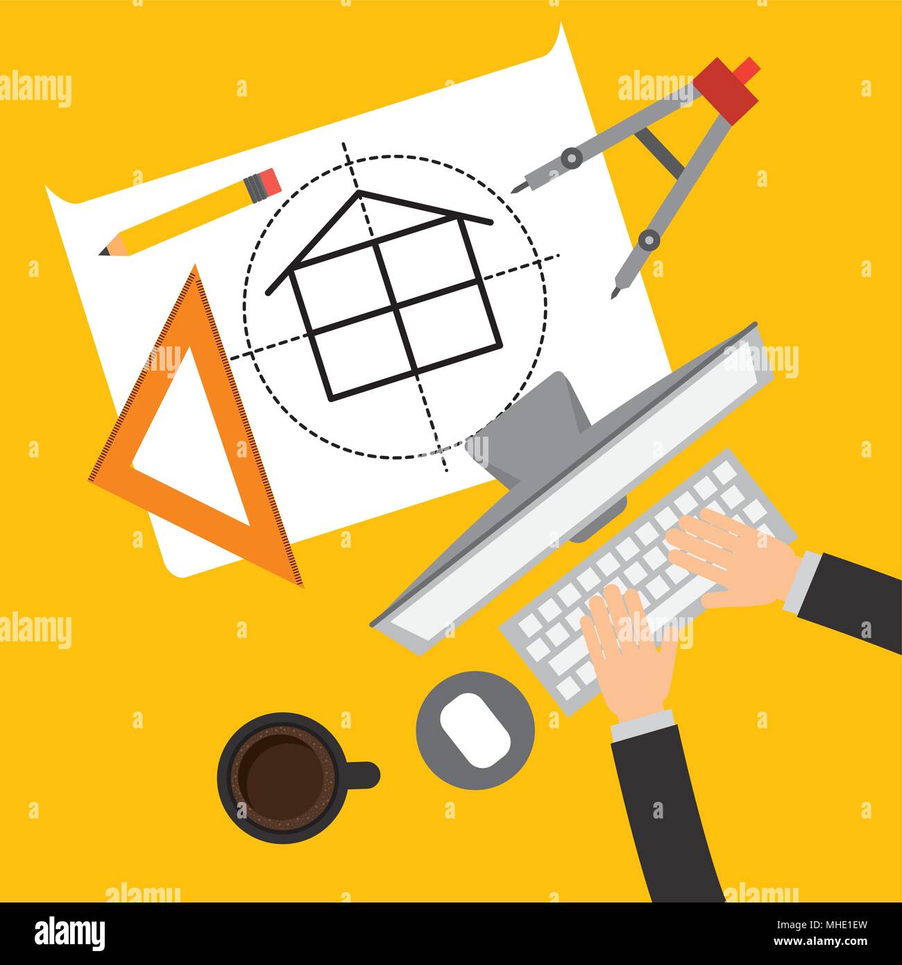 construction concept Stock Vector Image & Art - Alamy