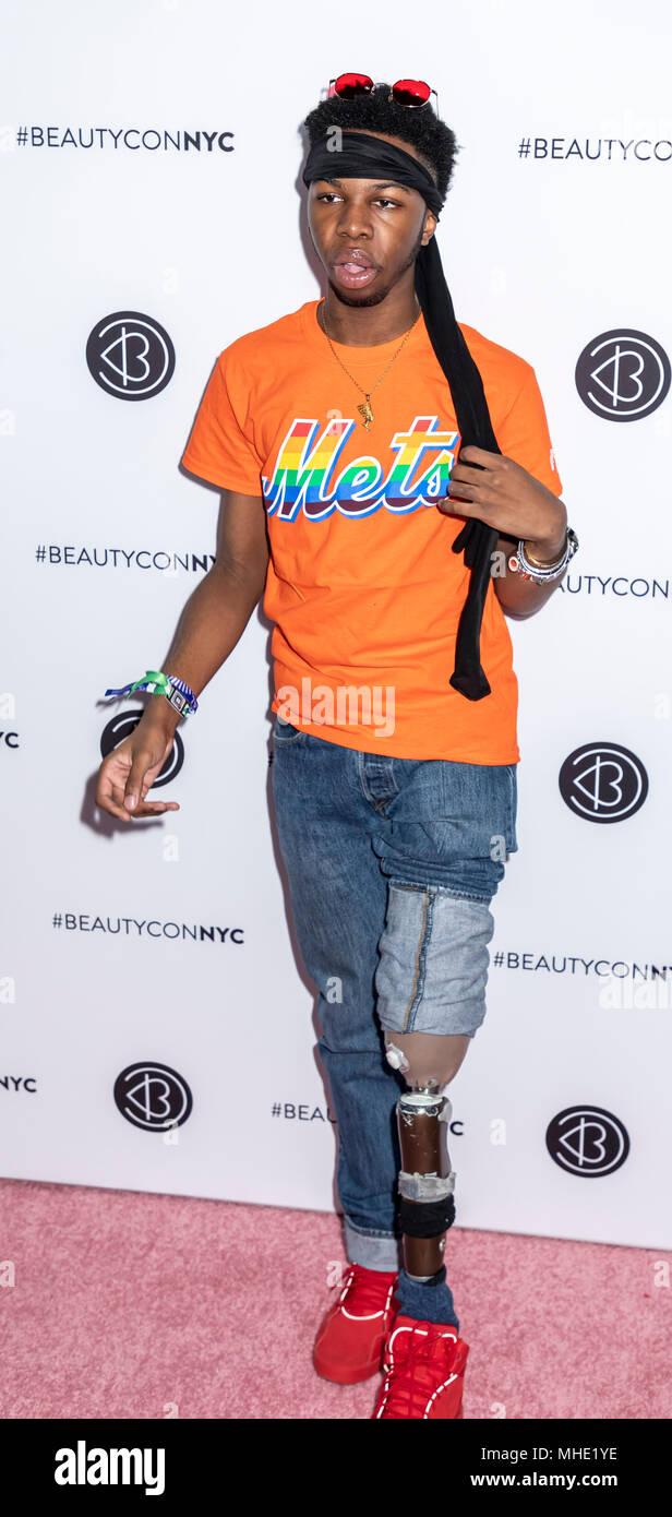 New York, NY, USA - April 21, 2018: Keith Parriss attends Beautycon ...