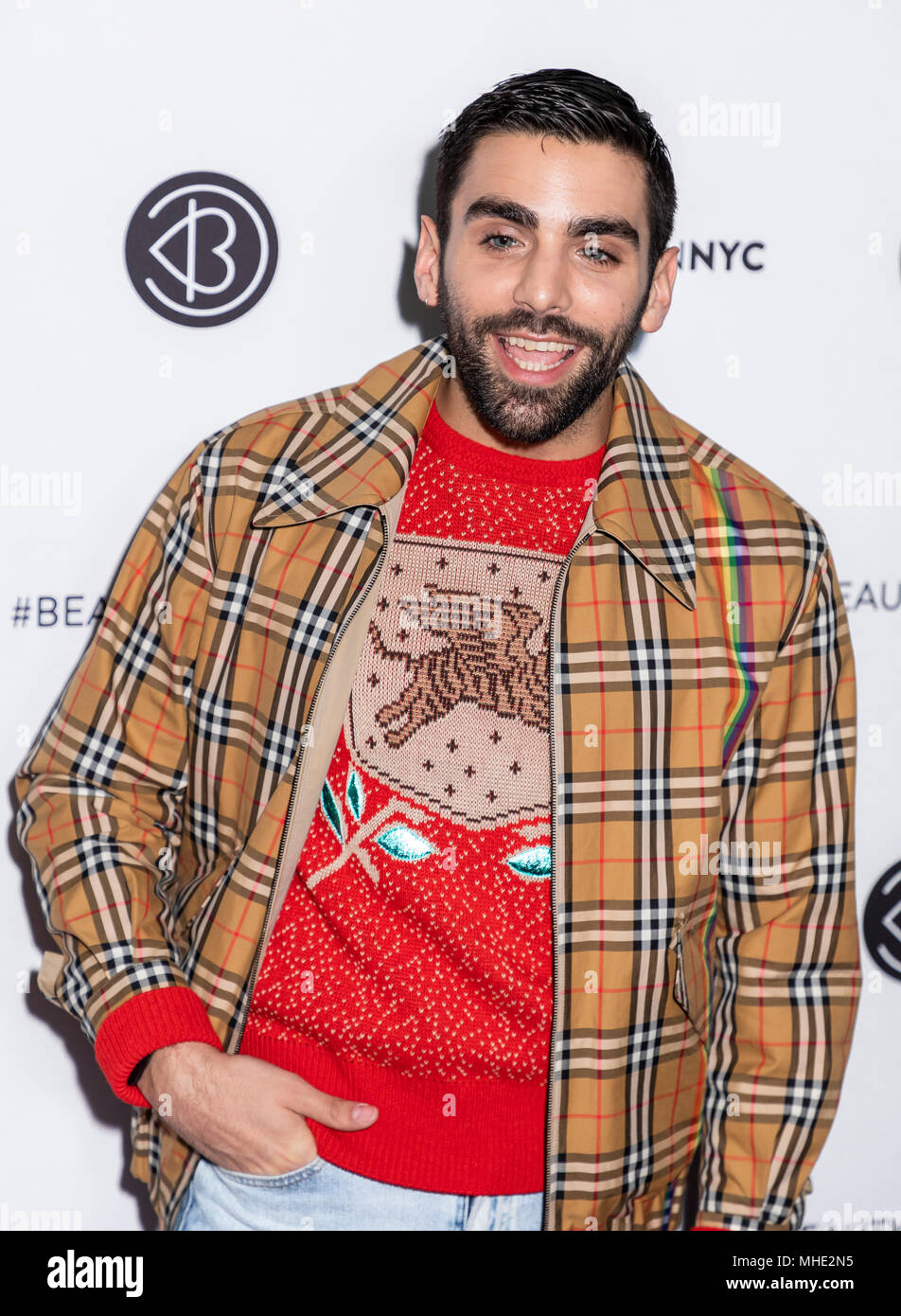 New York, NY, USA - April 21, 2018: Phillip Picardi attends Beautycon ...