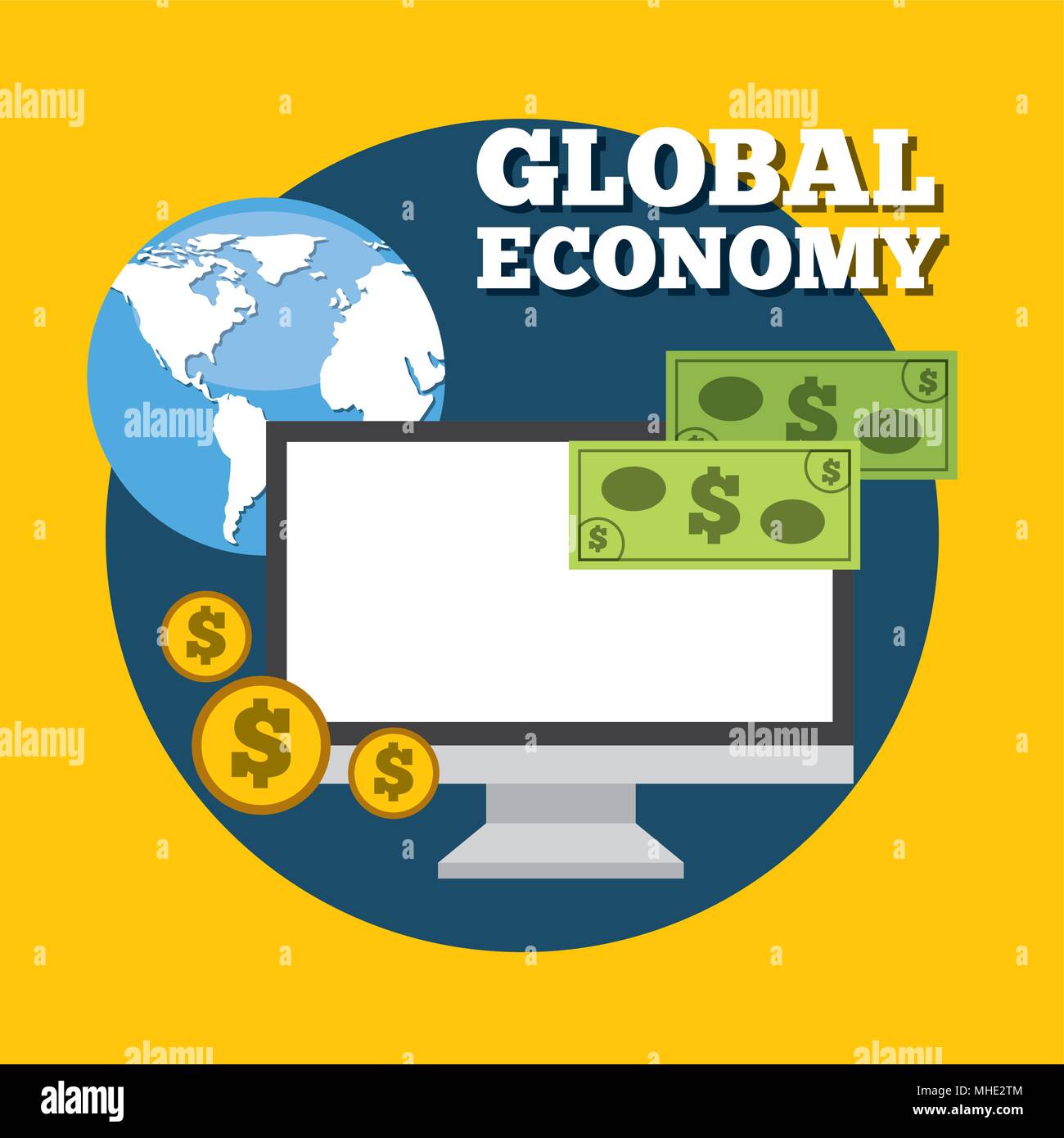 global economy Stock Vector Image & Art - Alamy