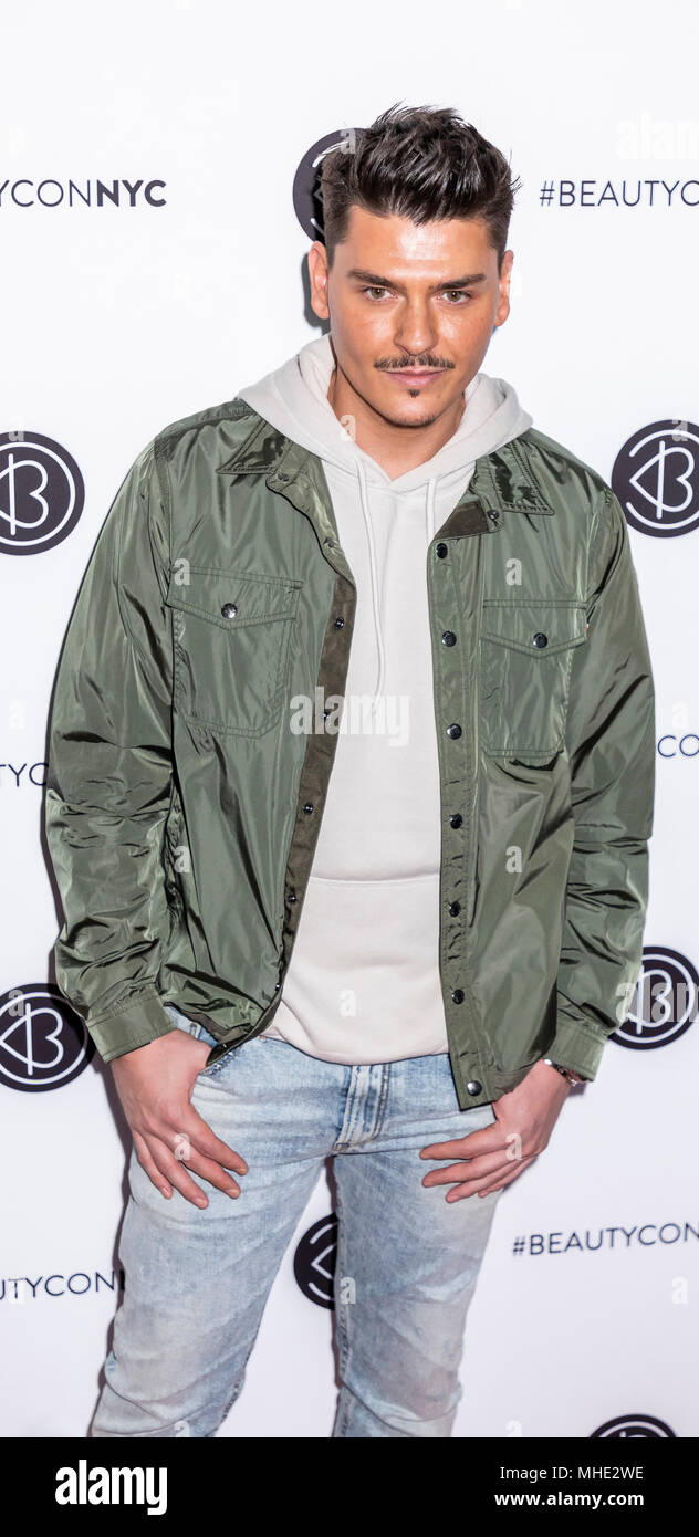 New York, NY, USA - April 21, 2018: Mario Dedivanovic attends Beautycon ...