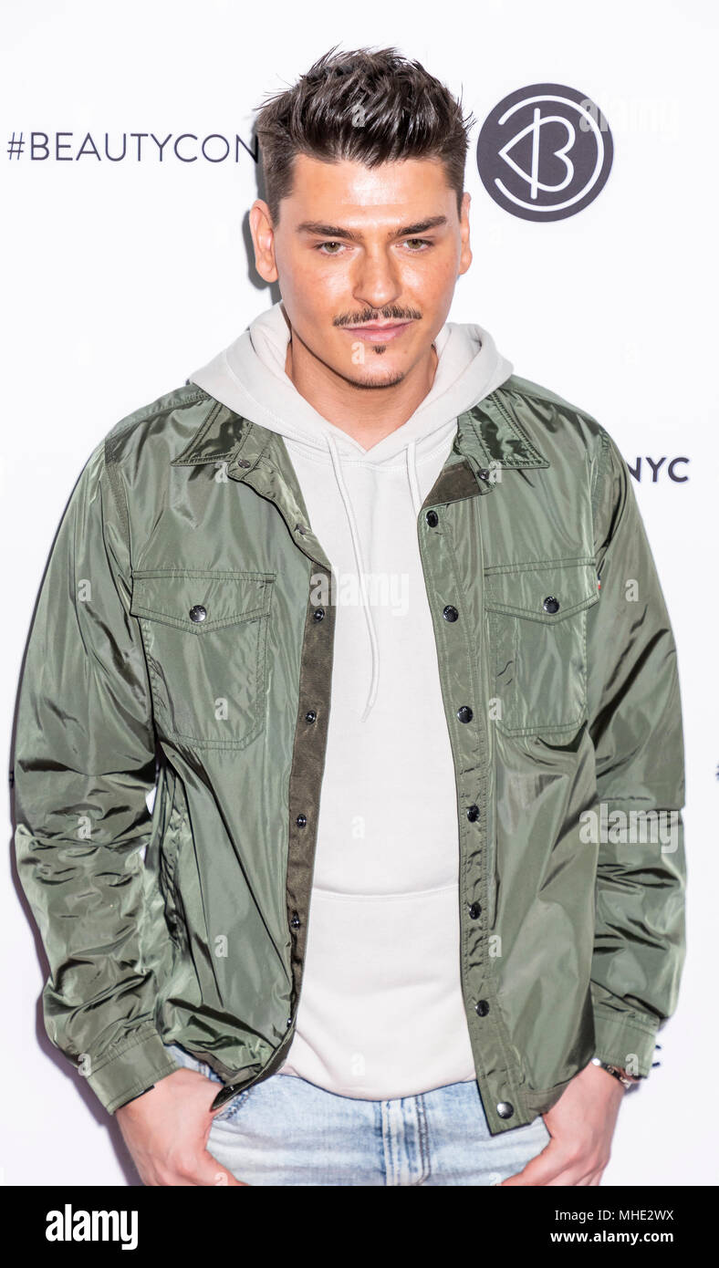 New York, NY, USA - April 21, 2018: Mario Dedivanovic attends Beautycon ...