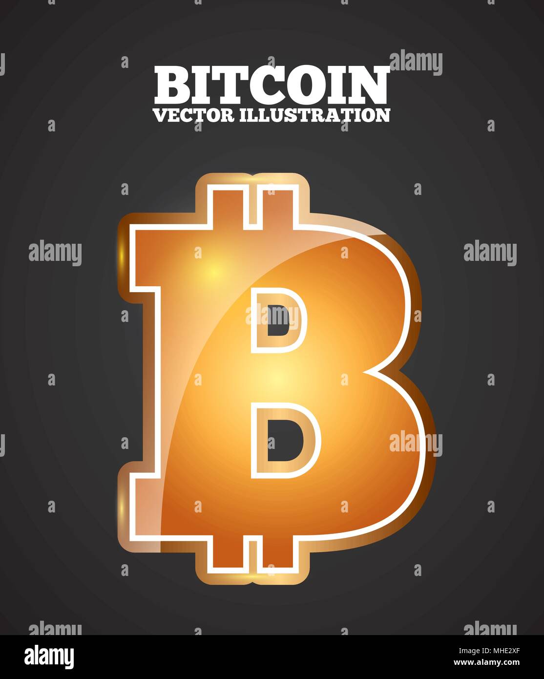 bitcoin symbol Stock Vector Image & Art - Alamy