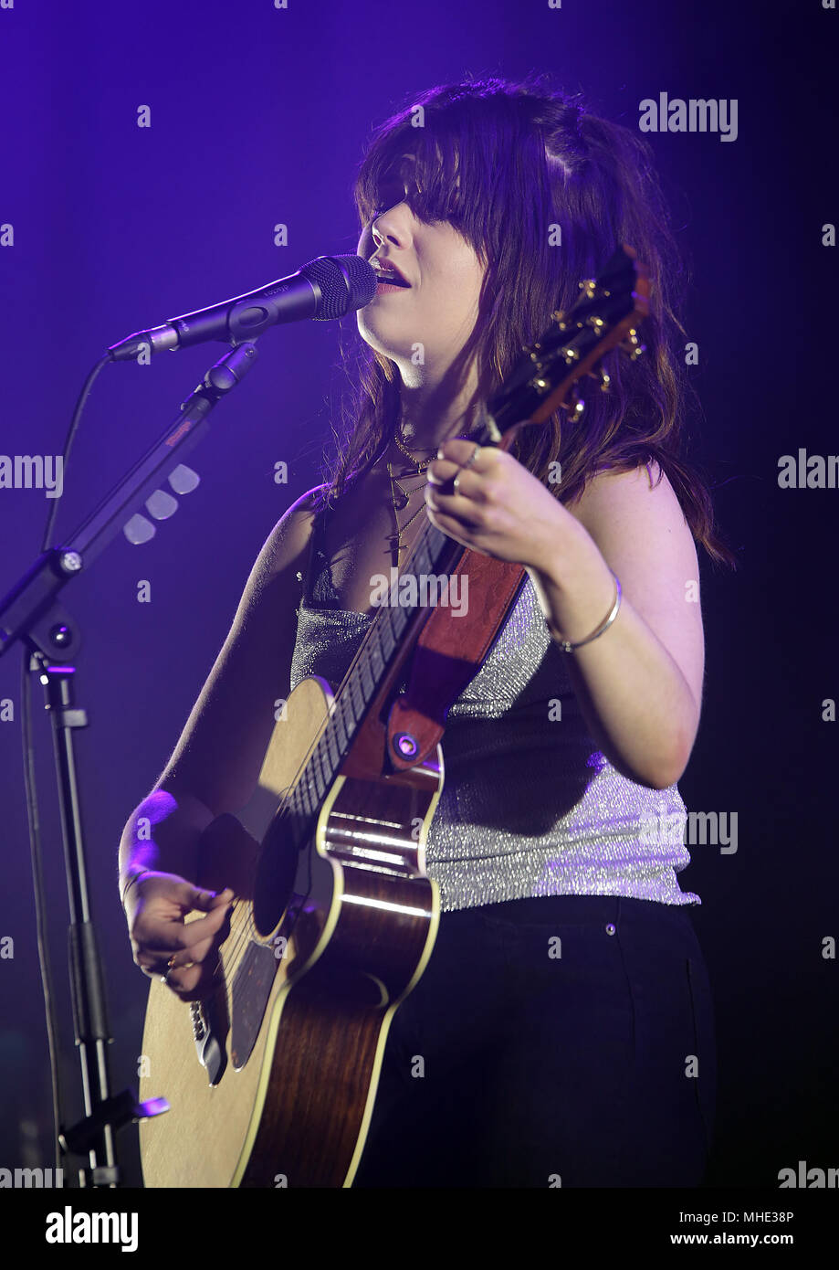 Lily Moore Performing at Manchester O2 Apollo Featuring: Lily Moore ...