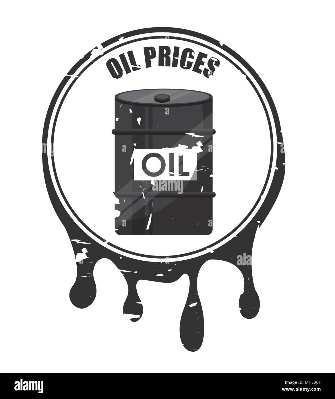 oil prices Stock Vector Image & Art - Alamy
