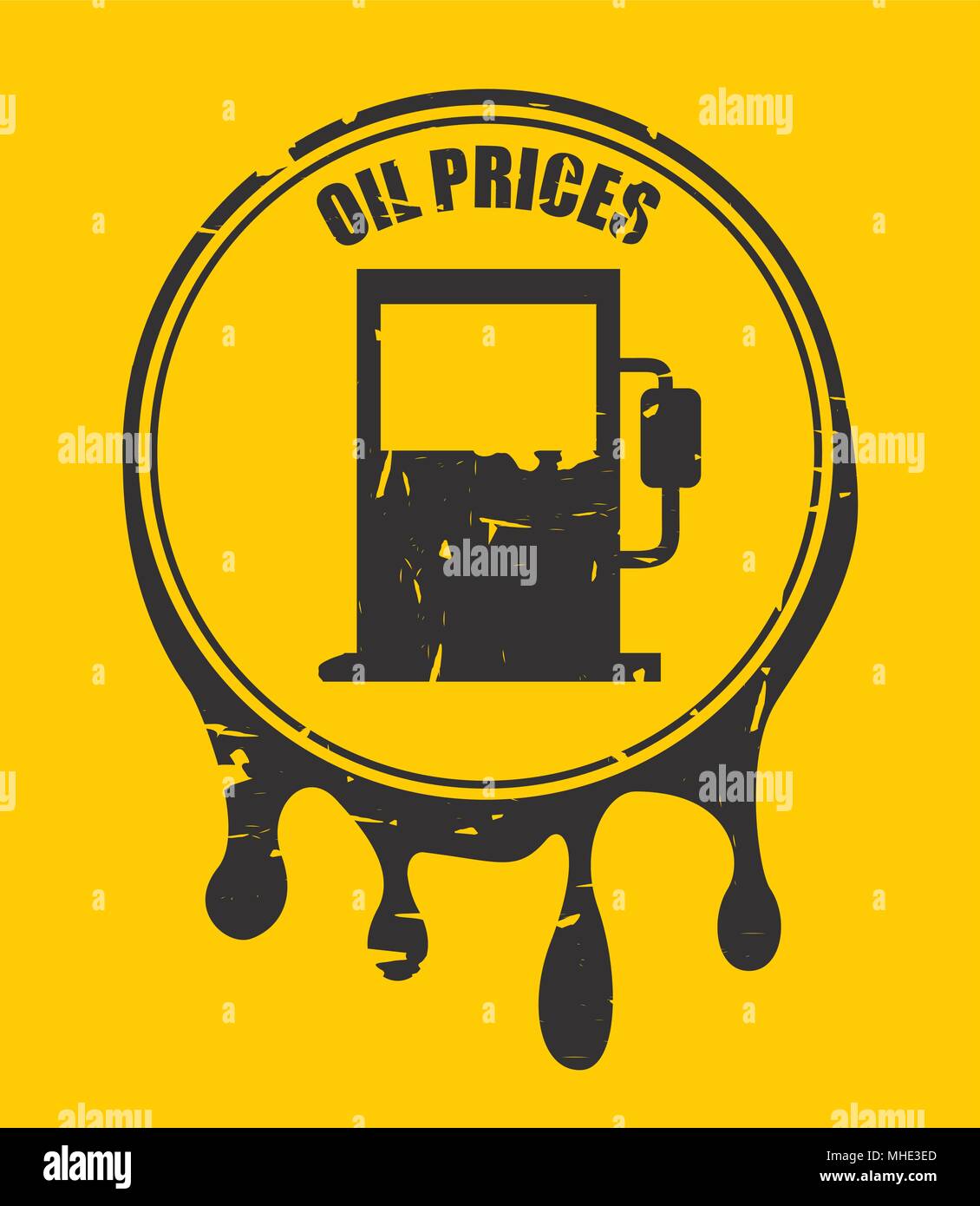 Petroleum price splash Stock Vector Images - Alamy