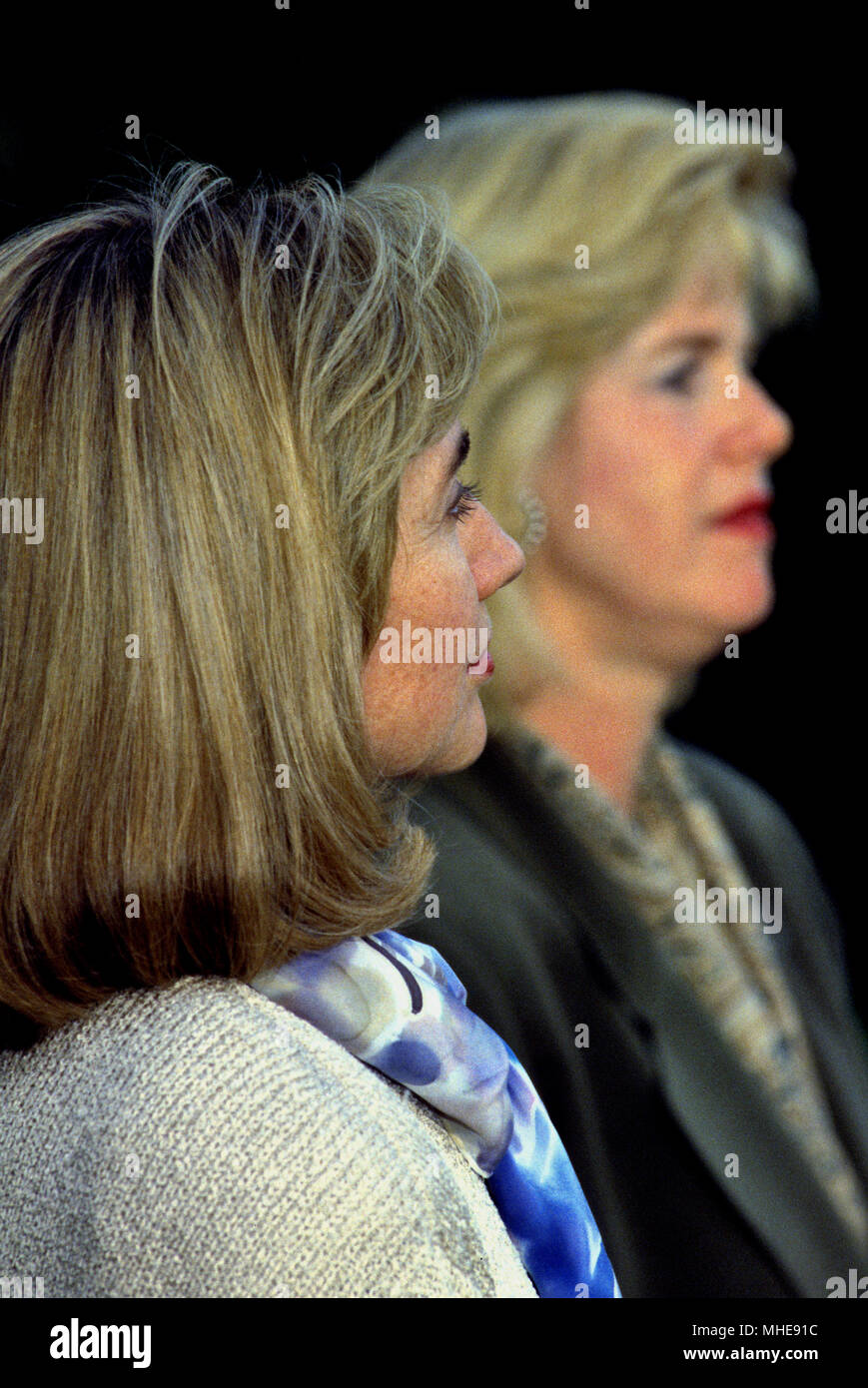Hillary clinton tipper gore hi-res stock photography and images - Alamy