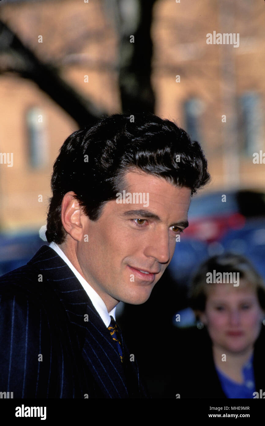 John f kennedy jr portrait hi-res stock photography and images - Alamy