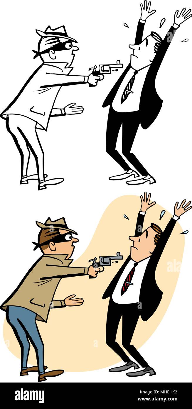 Holdup Stock Vector Images - Alamy