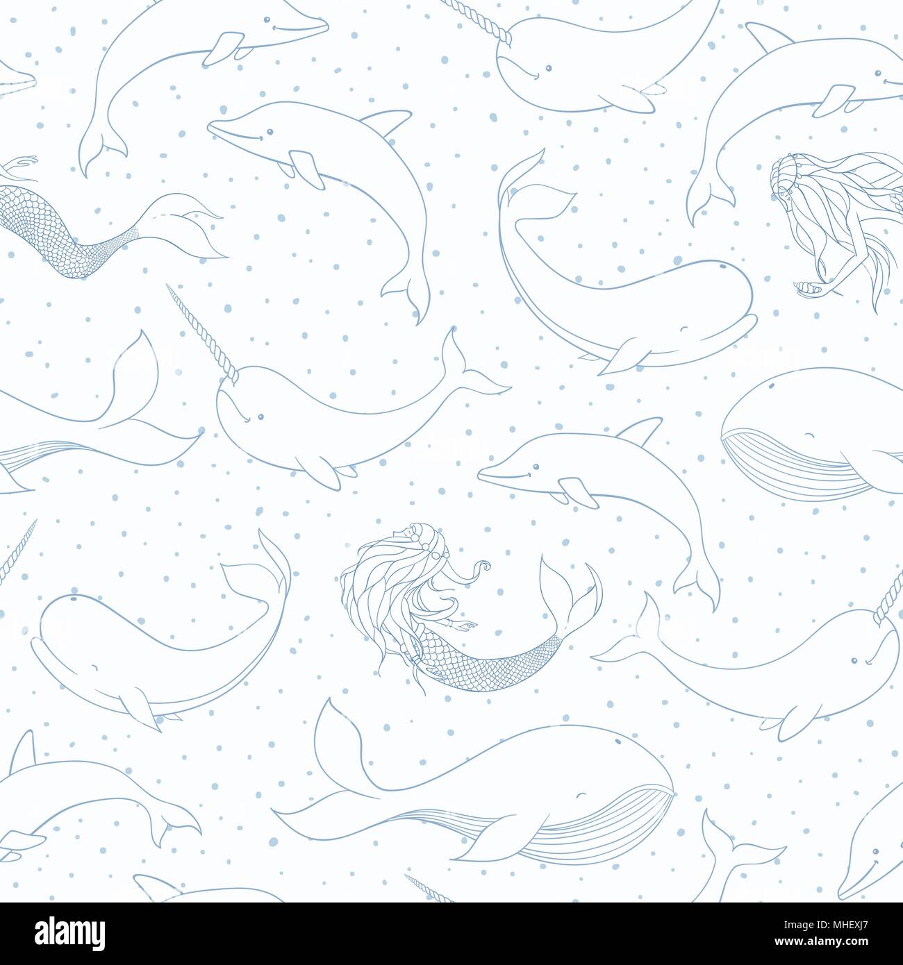 Narwhals hi-res stock photography and images - Alamy