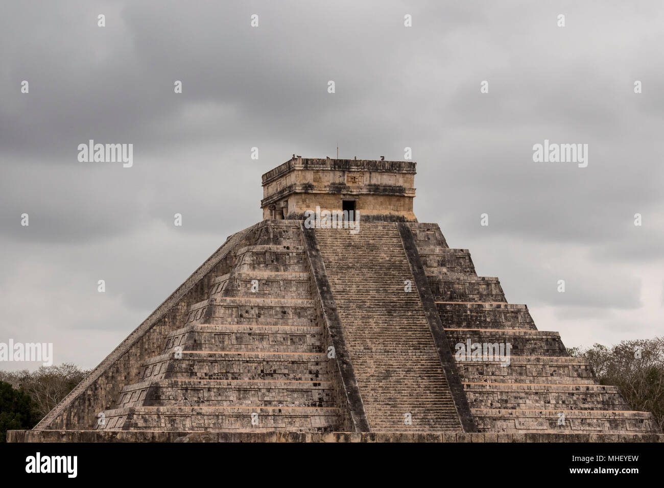 Chichen Itza is a monumental mayan calendar that was declared on fo the ...
