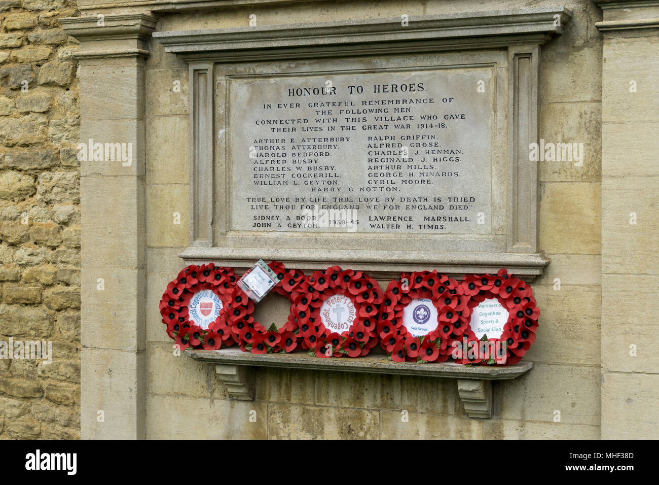 World war 1 memorial wall hi-res stock photography and images - Alamy