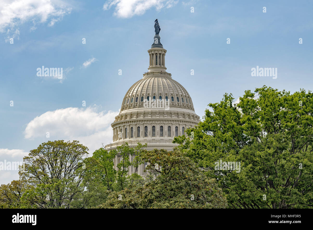 Washington DC Capitol from the mall Stock Photo - Alamy