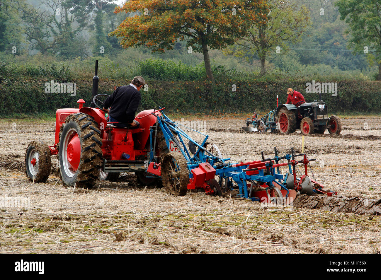 The Ploughing Match Stock Photo - Alamy