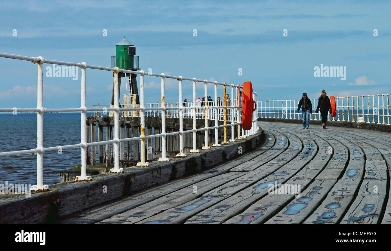 Whitby walkers hi-res stock photography and images - Alamy