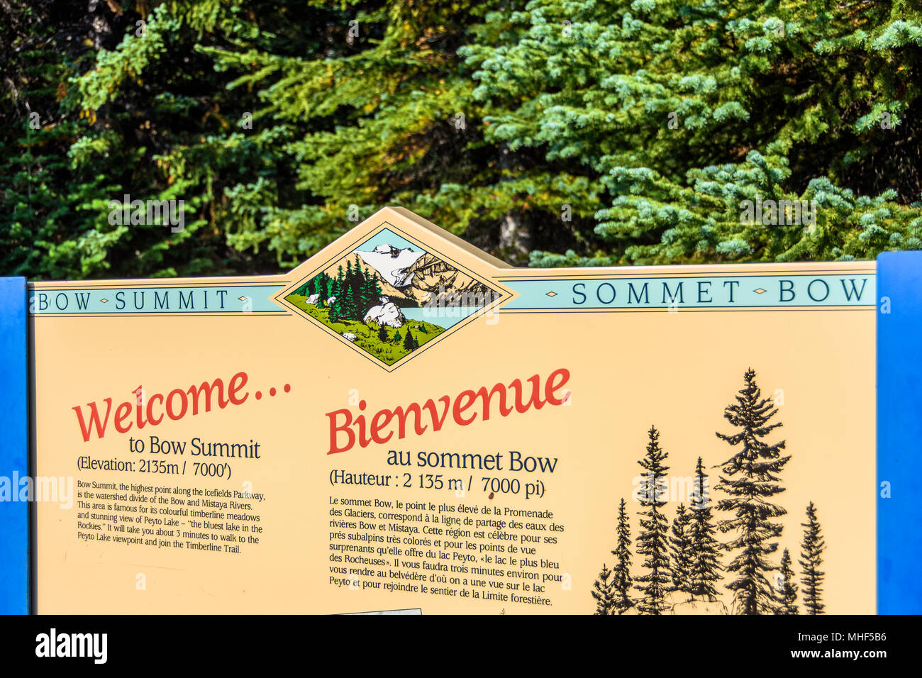 Tourist attractions in banff national park hi-res stock photography and ...