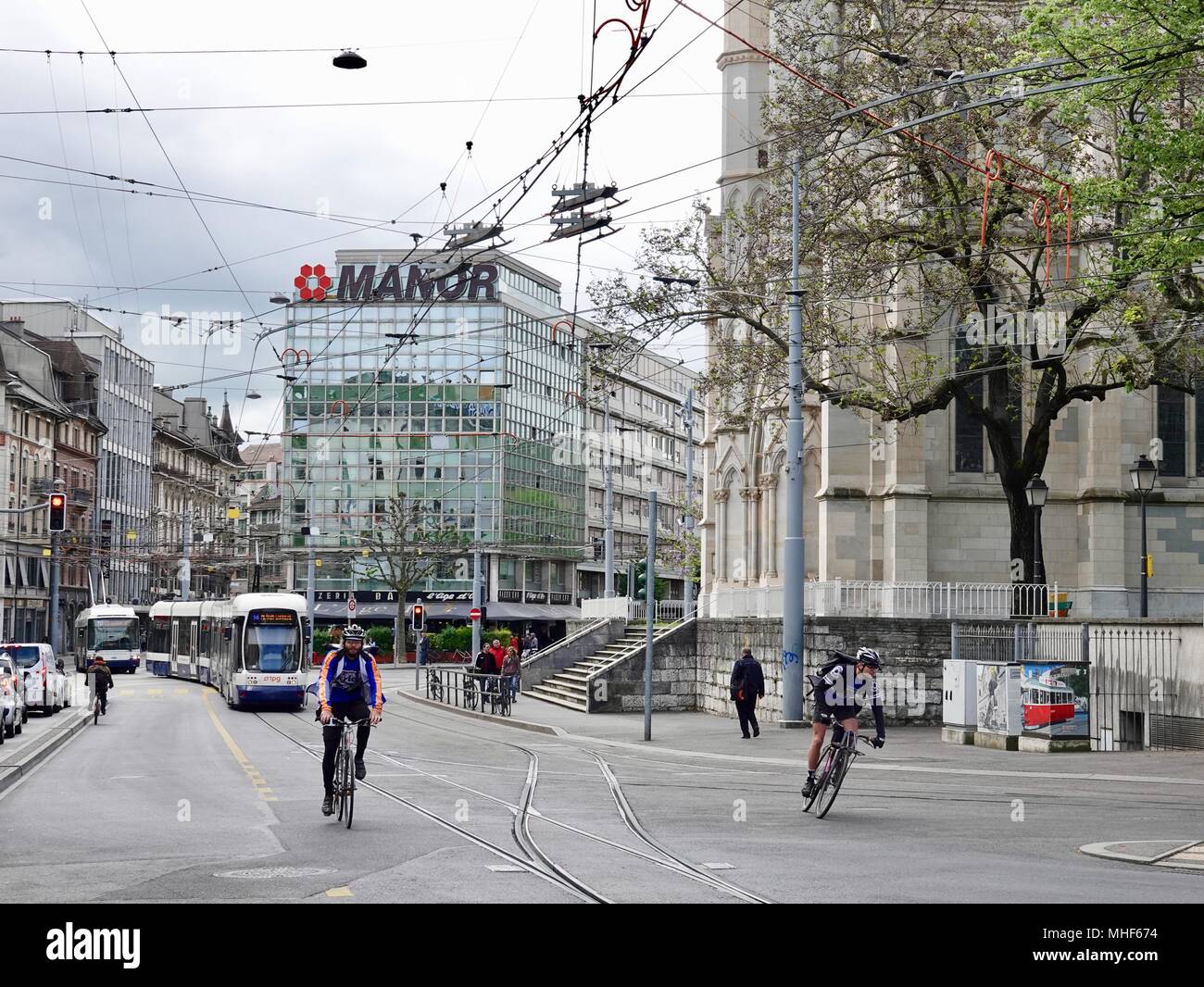 Manor Department Store Switzerland High Resolution Stock Photography ...