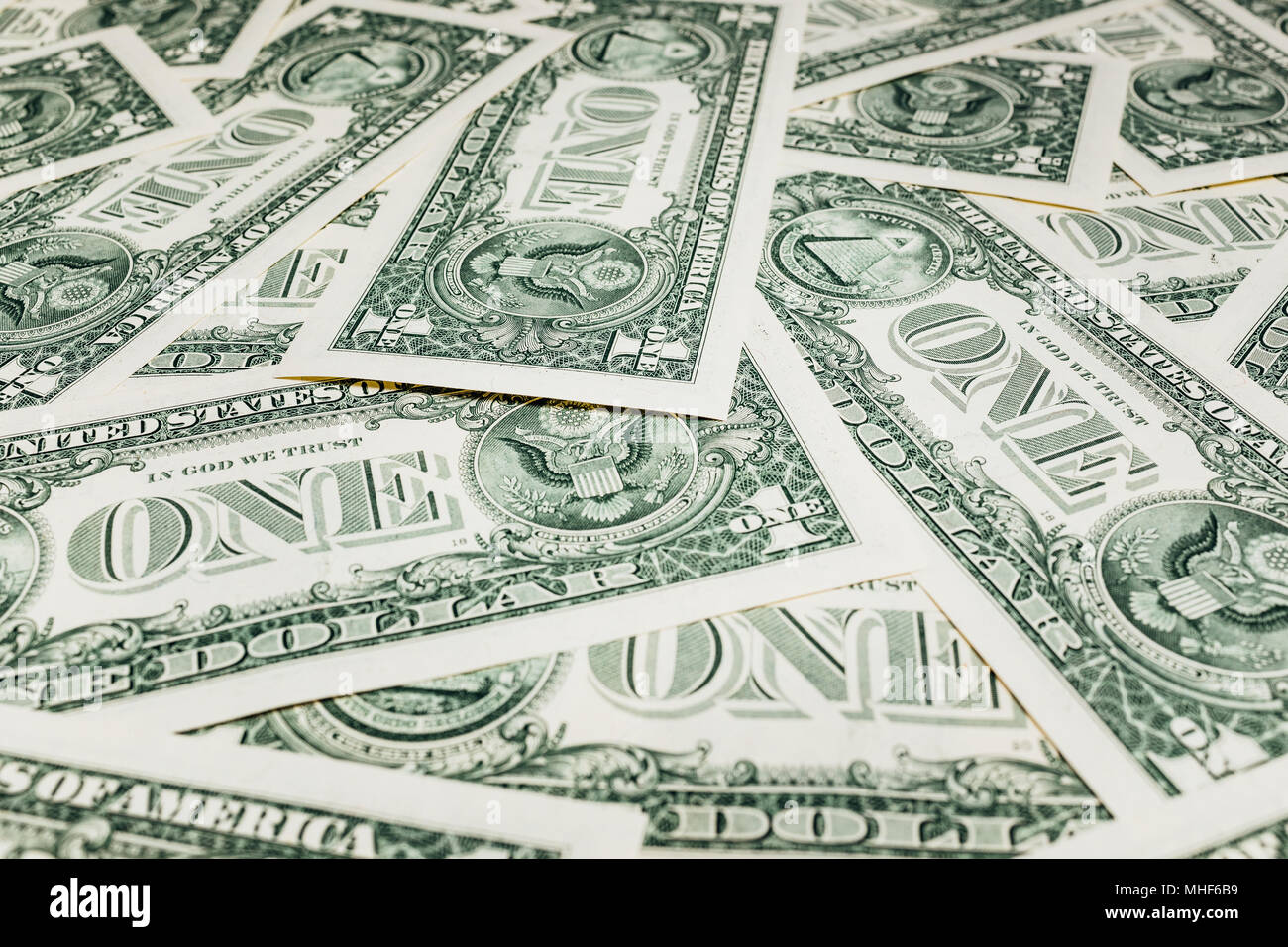 Macro close up USA dollar bill Stock Photo - Alamy
