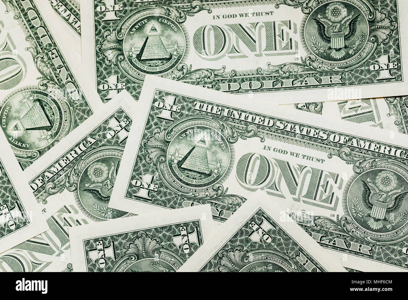 Macro close up USA dollar bill Stock Photo - Alamy