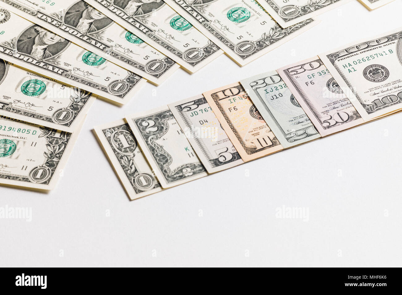 US Dollar bill, super macro, close up photo Stock Photo - Alamy