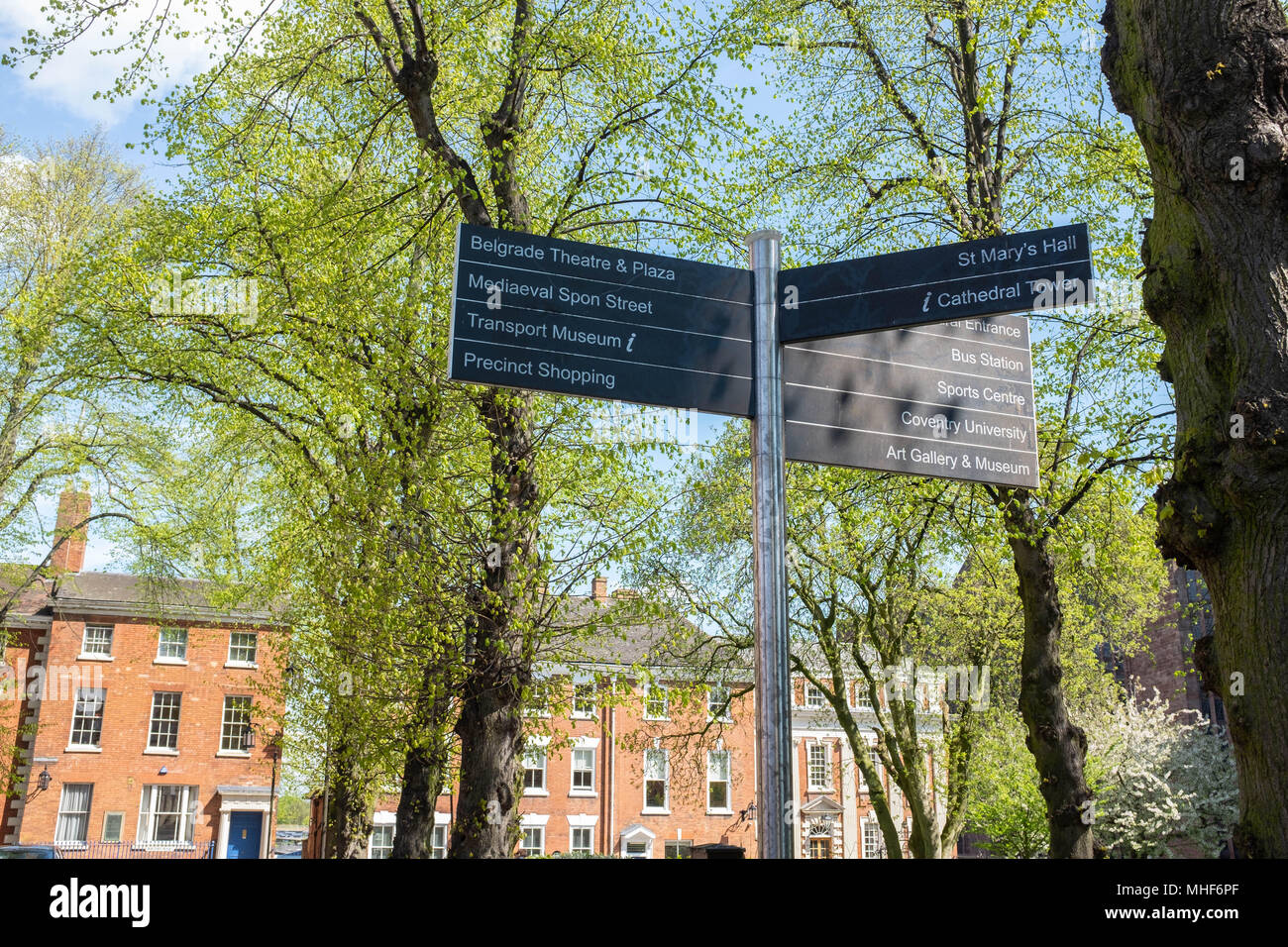 Historic quarter, Coventry city centre Stock Photo - Alamy
